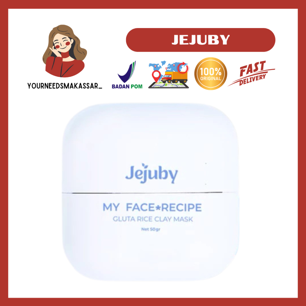 Jual JEJUBY Gluta Rice Clay Mask | Shopee Indonesia