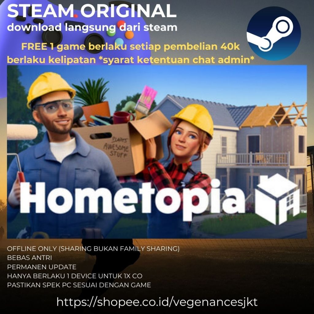 Jual Hometopia PC Game Sharing Original + Latest Update | Shopee Indonesia