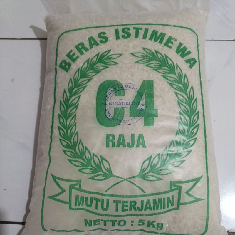Jual Beras Raja C4 Solo Istimewa 5Kg | Shopee Indonesia