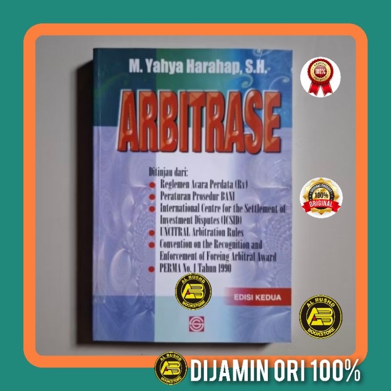 Jual Buku (ORI 100%) ARBITRASE ~ M Yahya Harahap | Shopee Indonesia
