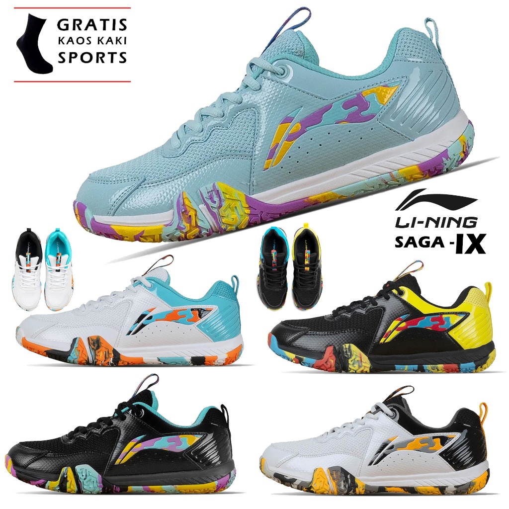 Jual Sepatu Badminton Lining Saga Lite 9 Saga Lite 10 dan Saga Lite 8 ...