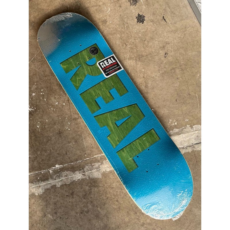 Jual REAL SKATEBOARD DECK “BOLD” FREE GRIPTAPE SIZE 8.25 | Shopee Indonesia