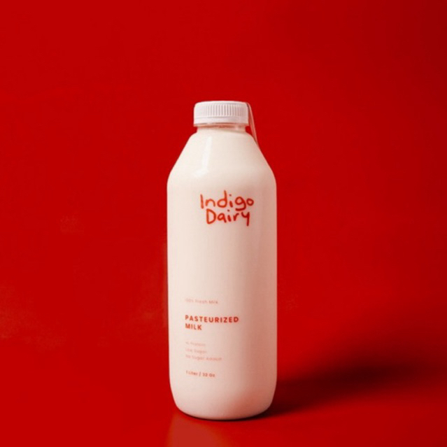 Jual [Ready] Susu Murni Pasteurisasi Indigo Dairy 1 Liter | Fresh Milk ...