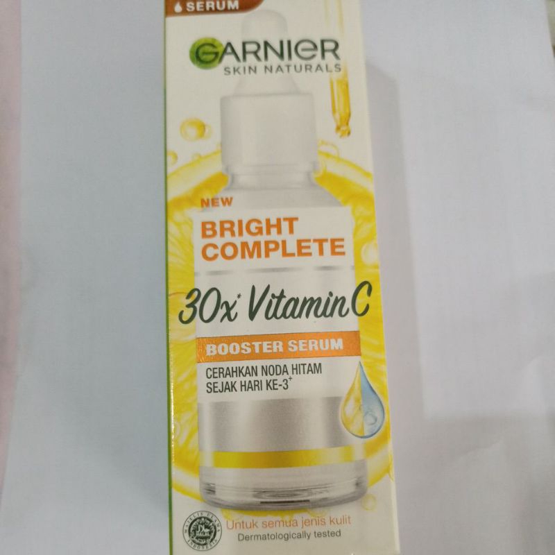 Jual Garnier Bright Complete Booster Serum 30ml | Shopee Indonesia