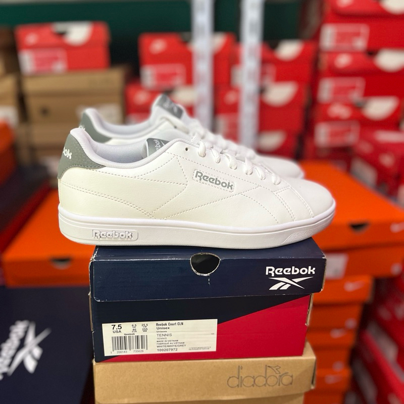 Jual Reebok Court Cln Tennis White PT MAP | Shopee Indonesia