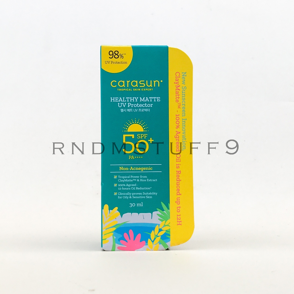 Jual Carasun Healthy Matte UV Protector SPF 50+ PA++++ - 30ml | Shopee Indonesia