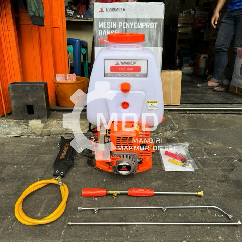 Jual MESIN KNAPSACK SPRAYER GENDONG YMT 898 YAMAMOTO 4 TAK MESIN ...