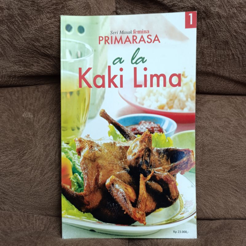 Jual Buku primarasa menu resep masakan ala kaki lima | Shopee Indonesia