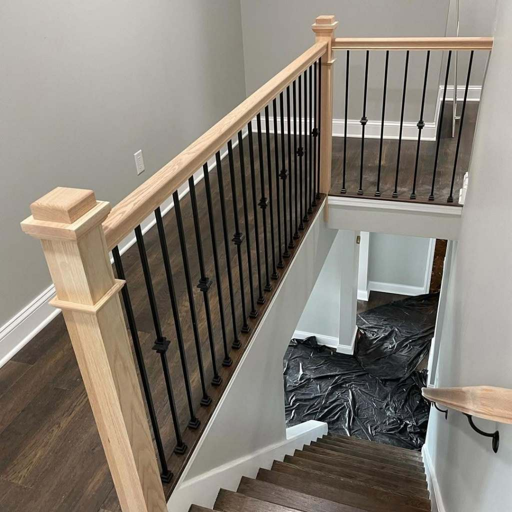 Jual RAILING TANGGA MINIMALIS / PAGAR TANGGA BESI MINIMALIS + PEGANGAN ...