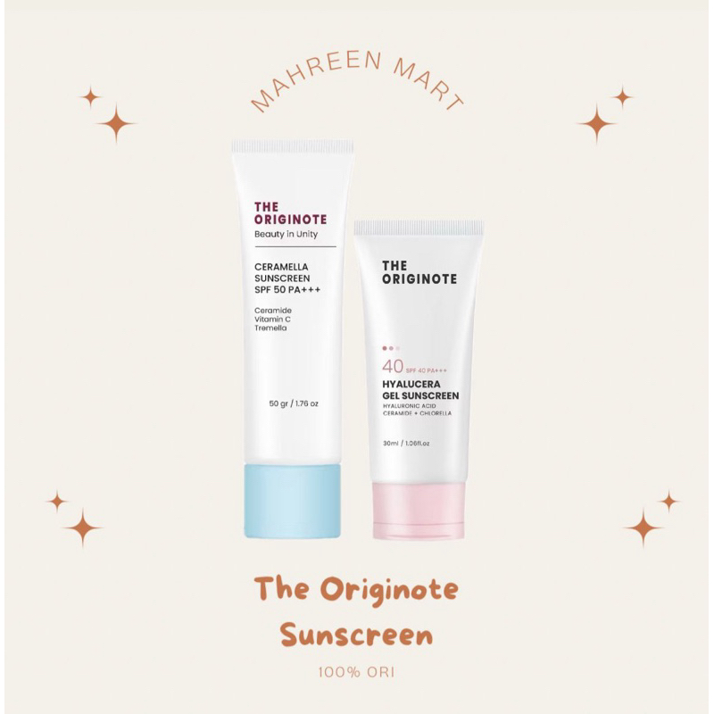Jual The Originote Sunscreen | Shopee Indonesia
