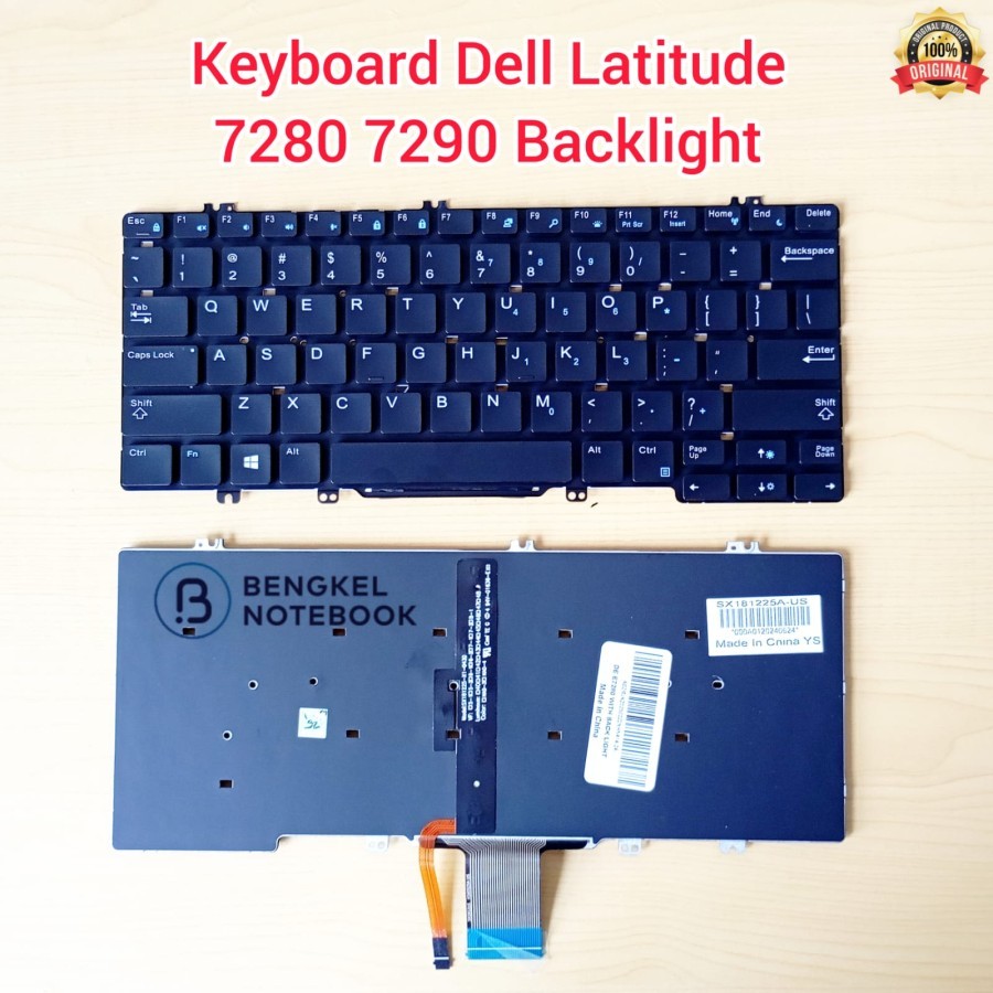 Jual Keyboard Dell Latitude 7280 7289 7290 5270 7390 5280 5288 5289 ...