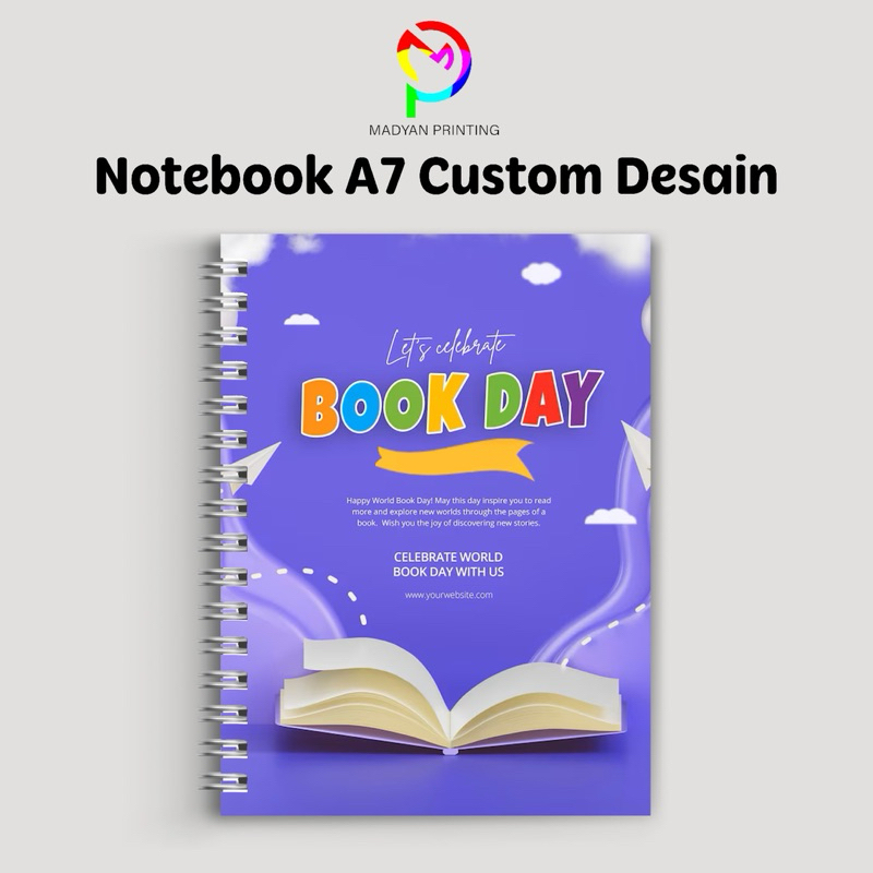Jual NOTEBOOK A7 CUSTOM DESAIN | Shopee Indonesia