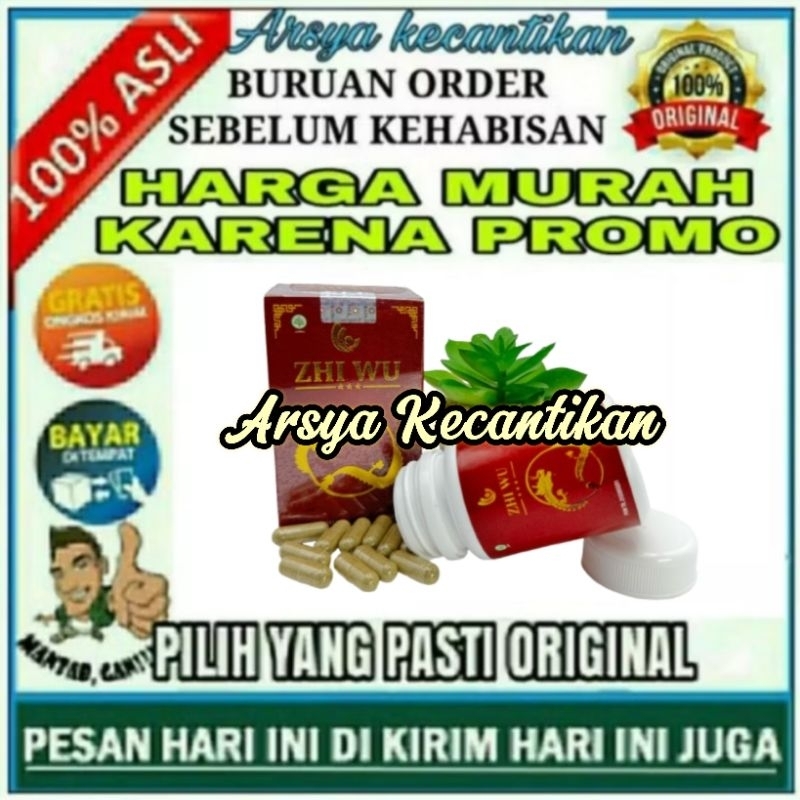 Jual ZHI WU ASLI ORIGINAL OBAT ASAM URAT REMATIK SARAF KEJEPIT ANTI ...