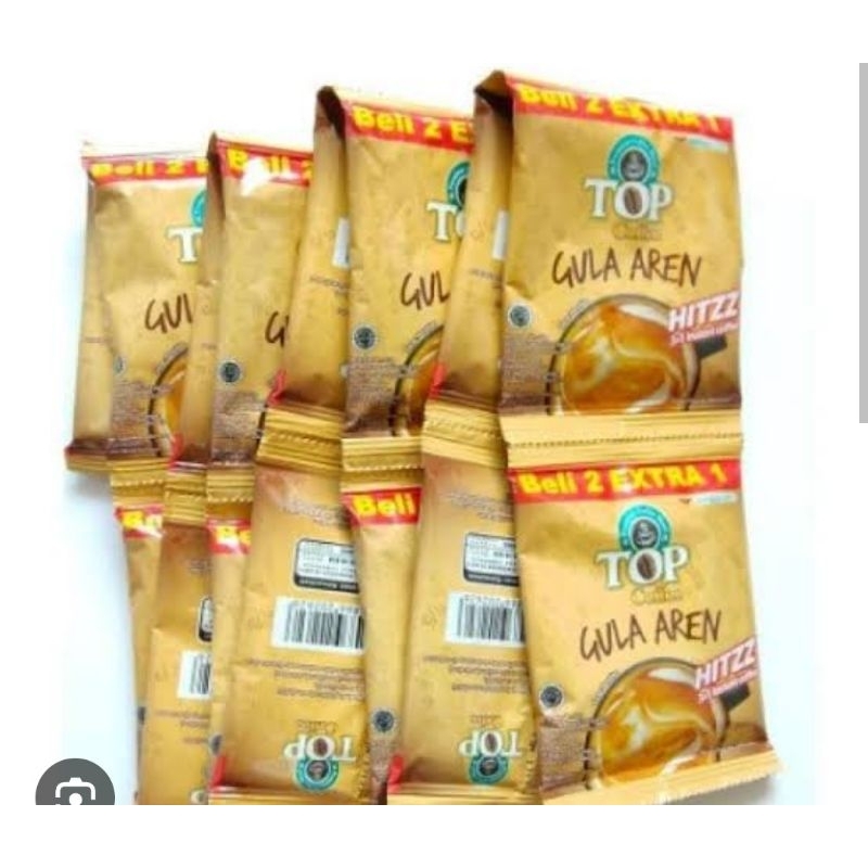 Jual Top Kopi Gula Aren Kemasan sachet Renteng isi 15 Pcs | Shopee ...