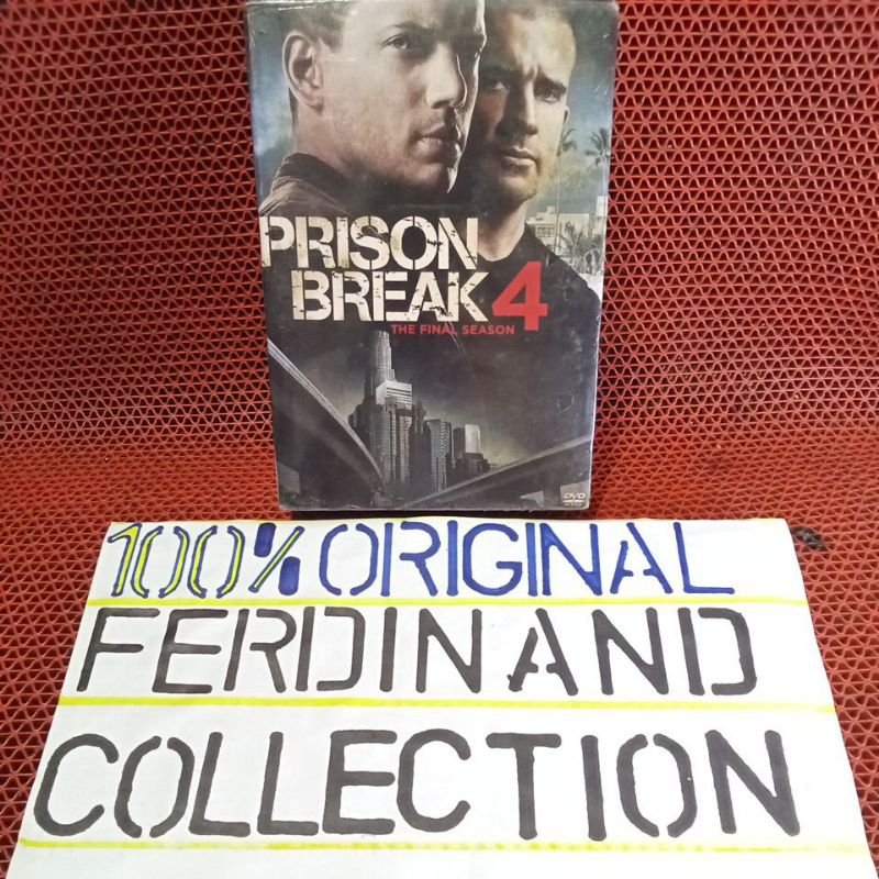 Jual DVD PRISON BREAK 4 The Final Season 6 Disc episode 1 SD 22...100 ...