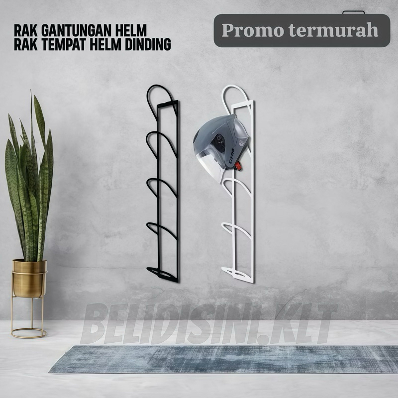 Jual RAK HELM / GANTUNGAN HELM / TEMPAT HELM TEMPEL DINDING | Shopee ...
