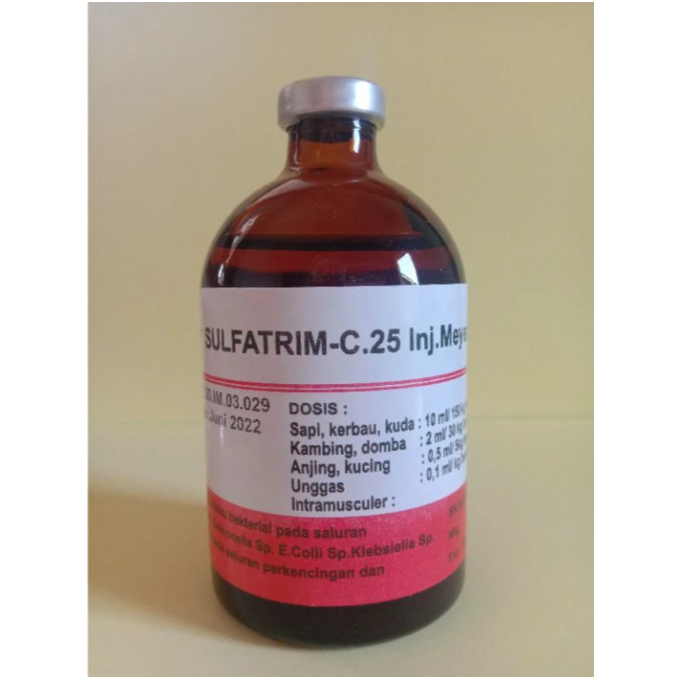Jual Sulfatrim C25 Inj Meyer 100ML - Obat Infeksi Pencernaan Diare ...