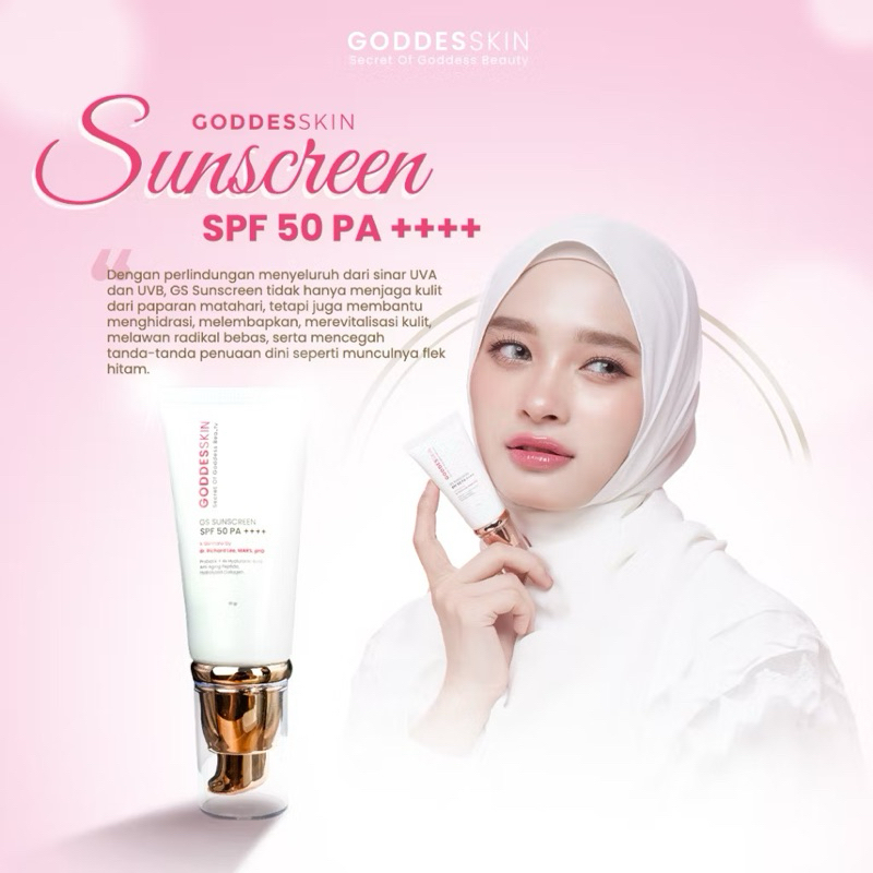 Jual Goddesskin by Athena - GS+ Sunscreen SPF 50 PA++++ | Shopee Indonesia