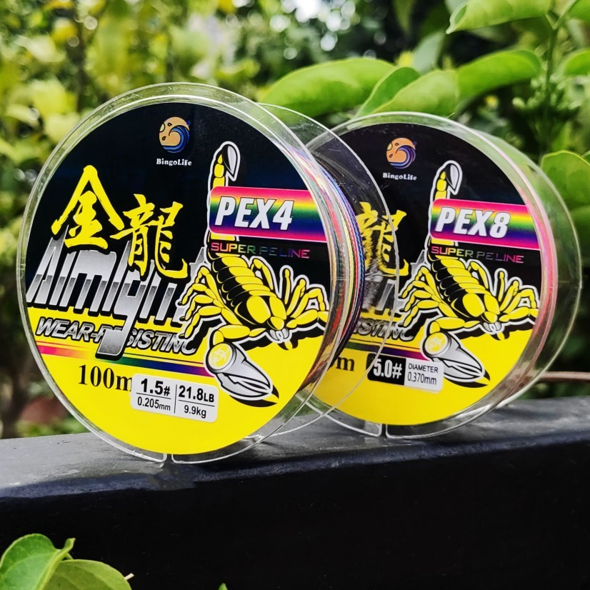 Jual Benang Pancing Pe Kuat Senar Pe X8 Tali Pancing Pe Jepang 100m ...