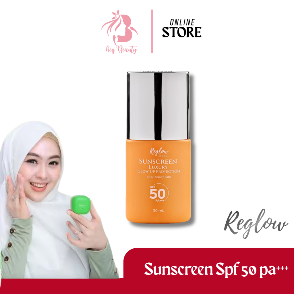 Jual REGLOW SUNSCREEN LUXURY GLOW UP PROTECTION SPF 50 PA+++ BY DR ...