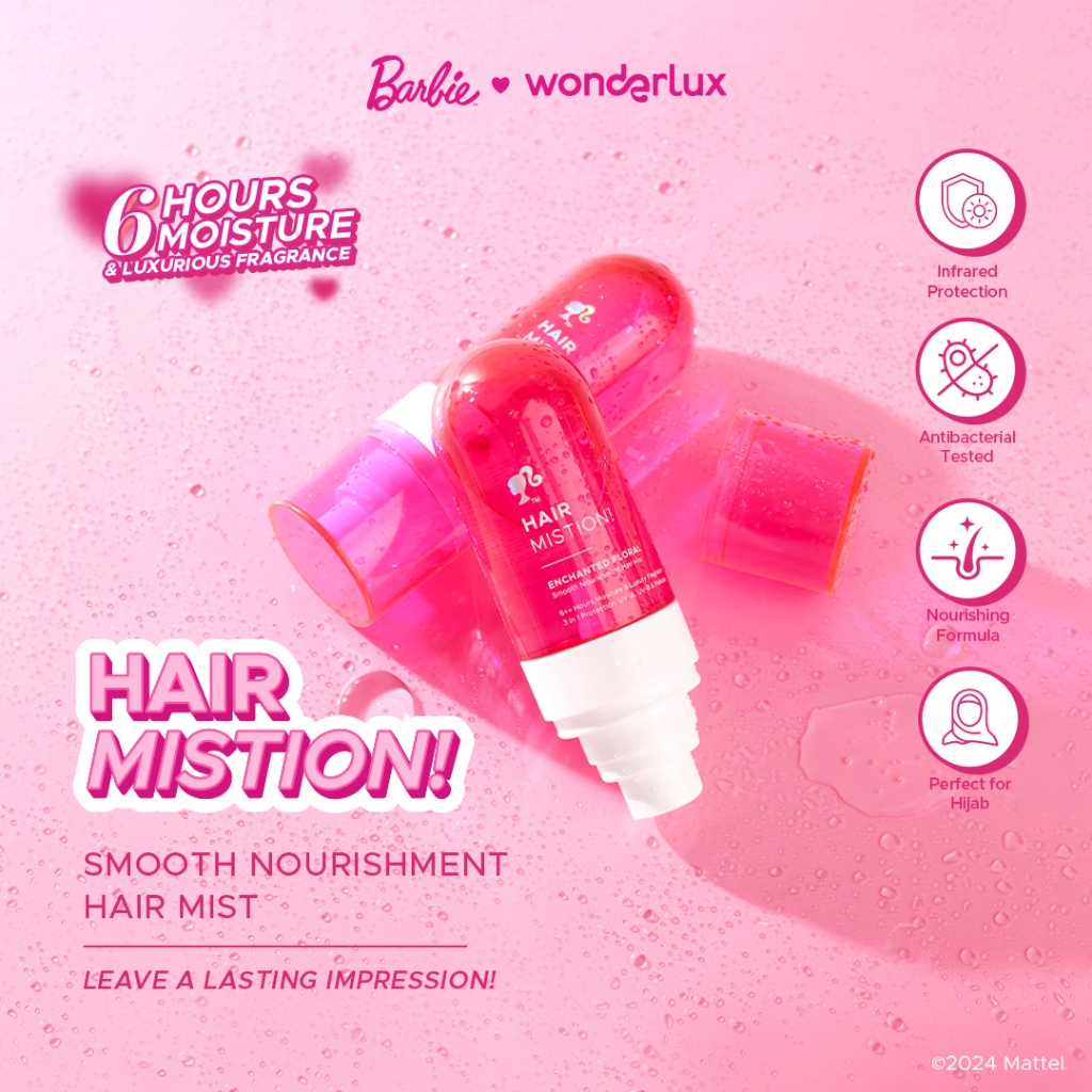 Jual Wonderlux Hair Mistion! Enchanted Floral Hair Mist Wangi Elegan ...