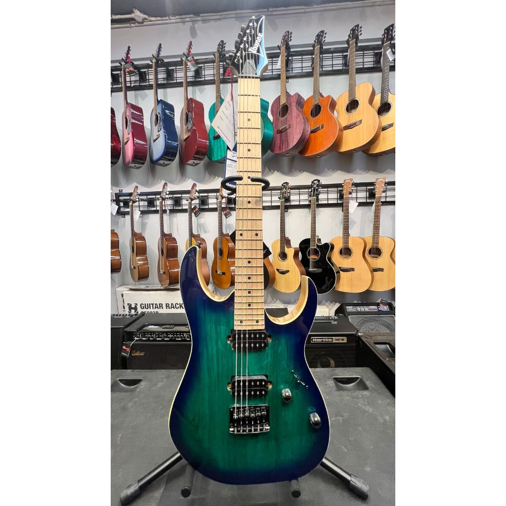 Jual Ibanez RG421AHM-BMT Gitar Elektrik - Blue Moon Burst | Shopee ...