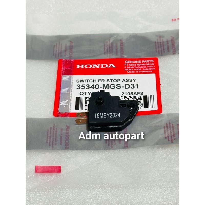 Jual Switch rem depan kanan kode part MGS-D31 Revo fit injeksi Revo x ...