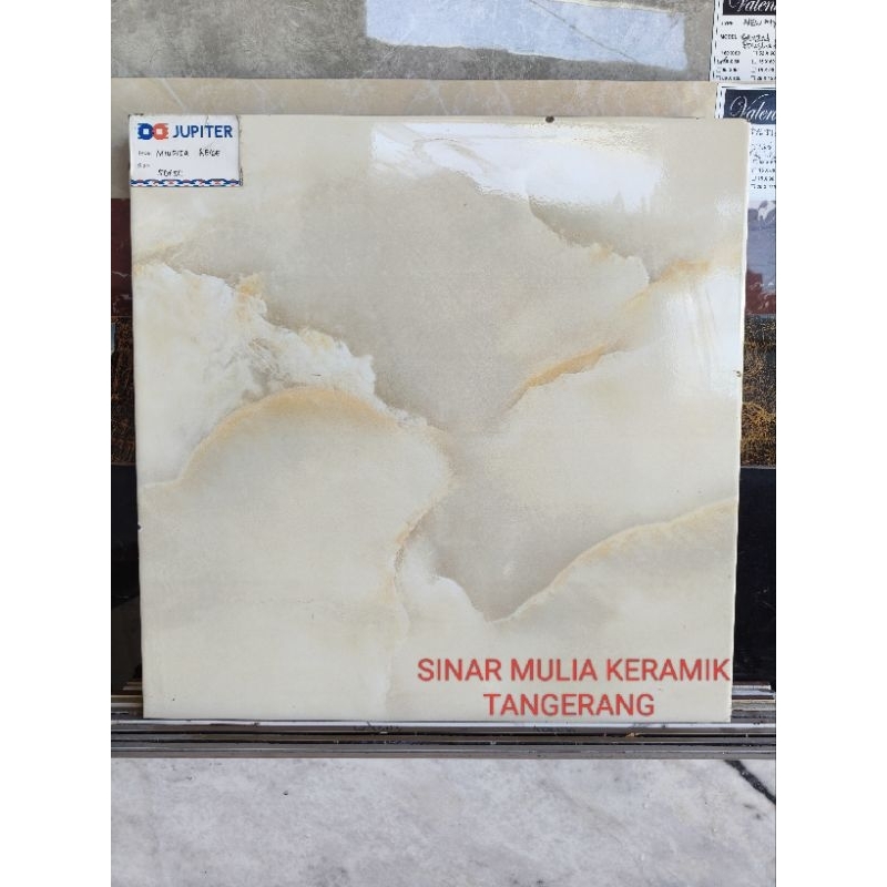 Jual Keramik Lantai Glossy Ukuran 50x50 Jupiter Miucica Beige | Shopee ...