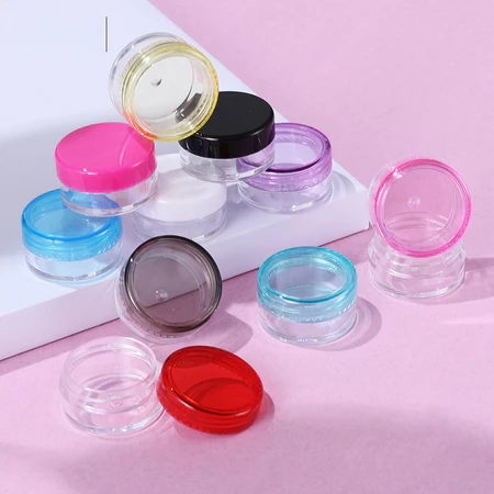 Jual TB 5gr BULAT Pot Jar Cream Wadah Tempat Kosmetik Krim Kotak ...