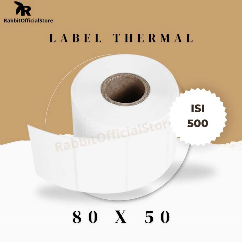 Jual Stiker Label Barcode Thermal [80 x 50] Label Barcode Olshop Label ...