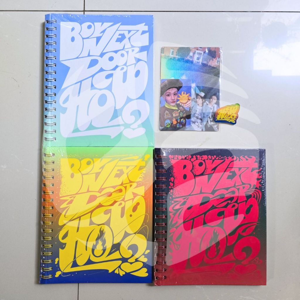 Jual [READY] BOYNEXTDOOR HOW? Album Standard / Sticker Version Official + Weverse Shop Benefit ...
