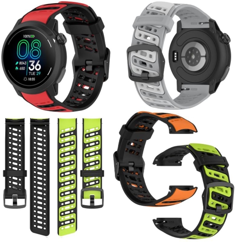 Jual Strap / Tali Jam Silicone Dual Color COROS Pace Pro | Shopee Indonesia