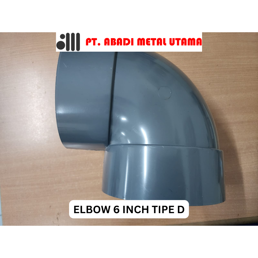 Jual FITTING PVC ELBOW PVC 90 DERAJAT 6 INCH TIPE D MERK LANGGENG ...