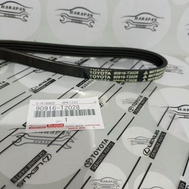 Jual Fanbel V-Belt Drive Belt Sabuk Tali Kipas Toyota New Vios 1.5CC Gen 2 Yaris 1.5 2007-2013 ...