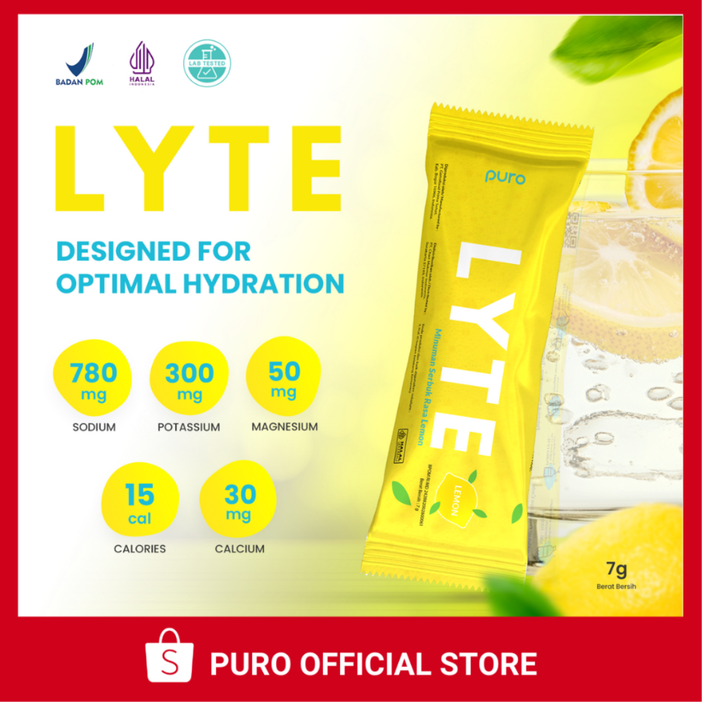 Jual PURO LYTE Hydration Electrolyte Bundling | Shopee Indonesia