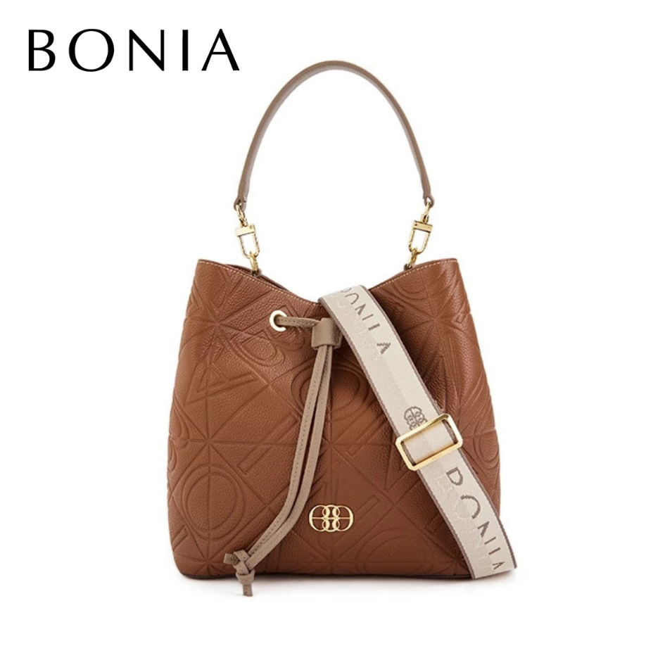 Jual Bonia - Camilla Bucket Bag Chestnut | Shopee Indonesia