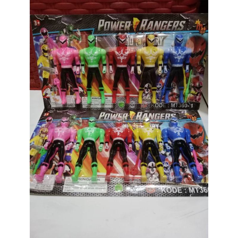Jual Mainan Anak Robot Miniatur Power Rangers Figure Isi 5 Pcs | Shopee ...