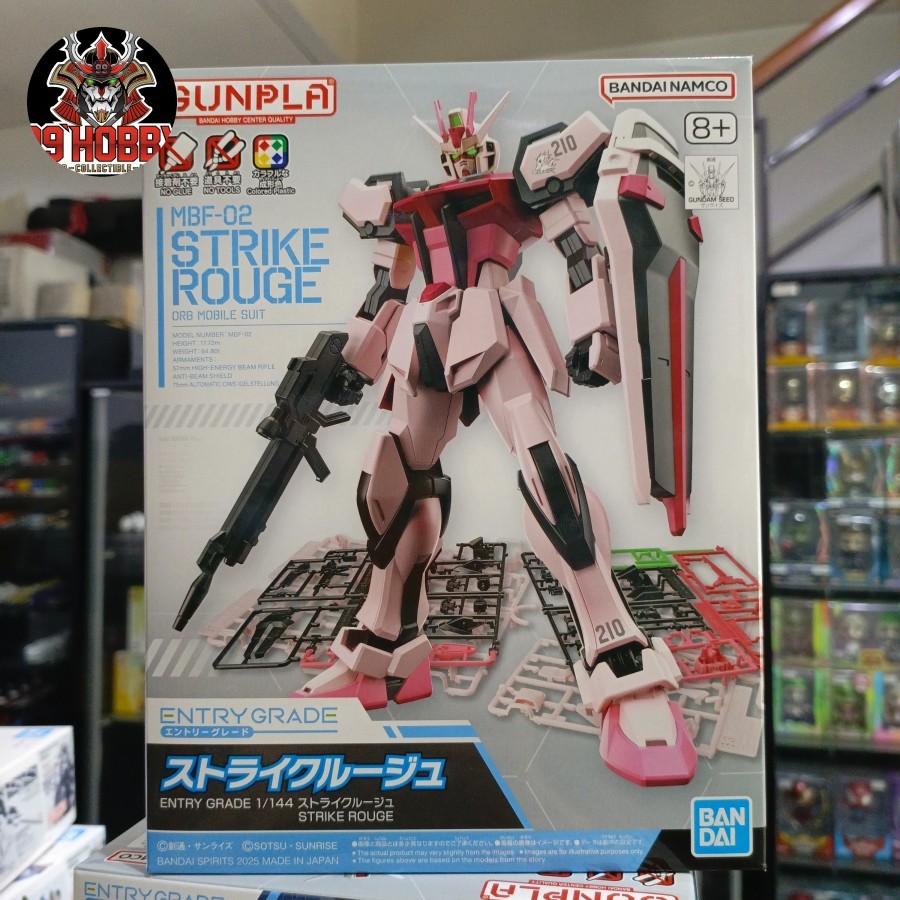 Jual EG Entry Grade Bandai Strike Rouge Model Kit | Shopee Indonesia