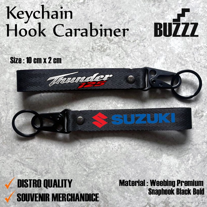 Jual KUNCI THUNDER - KARABINER SUZUKI THUNDER - GANTUNGAN KUNCI SUZUKI ...