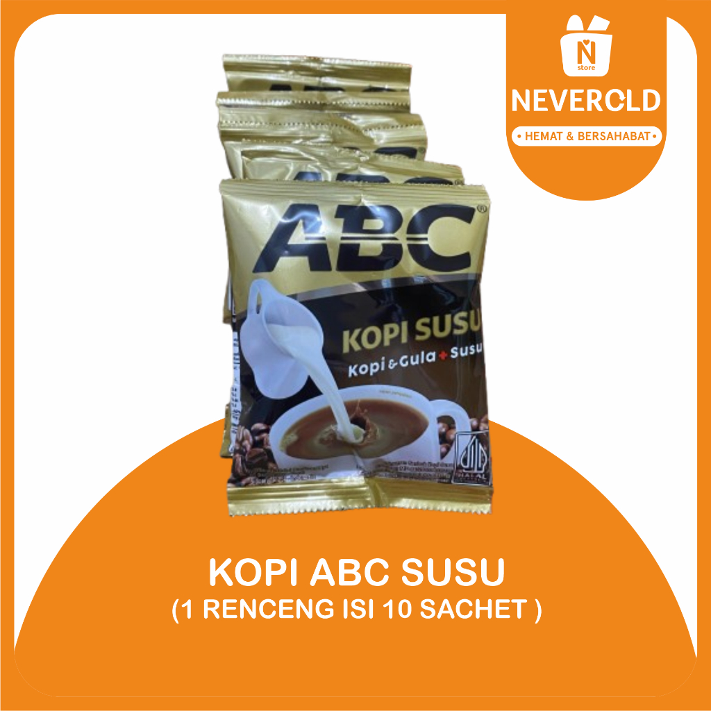 Jual KOPI ABC SUSU 1 RENCENG ISI 10 SACHET | Shopee Indonesia