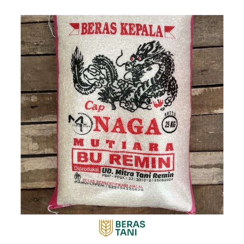 Jual BERAS PREMIUM NAGA MUTIARA 25 KG | Shopee Indonesia