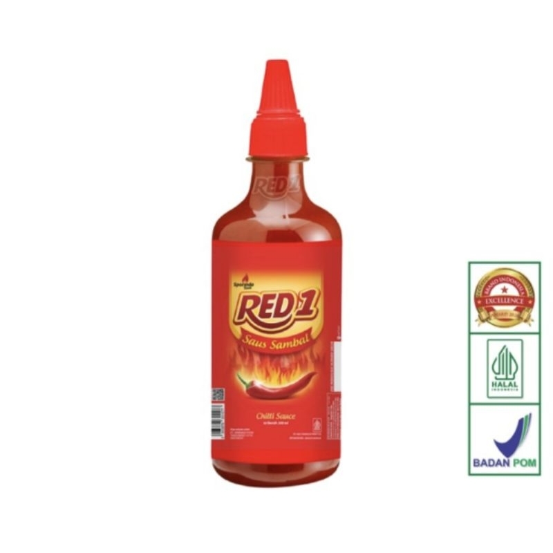 Jual Saos Sambal.RED1 Botol Saos Sambal 300ml | Shopee Indonesia