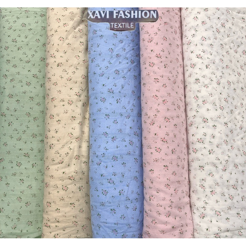 Jual Kain 𝐊𝐀𝐓𝐔𝐍 𝐏𝐑𝐈𝐍𝐓 𝐓𝐈𝐌𝐁𝐔𝐋 𝐁𝐔𝐍𝐆𝐀 // Harga Per Setengah Meter (50 cm ...