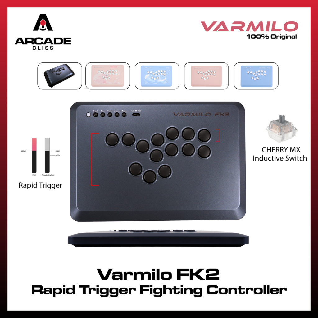 Jual Varmilo FK2 Fighting Controller Leverless All Button Rapid Trigger ...