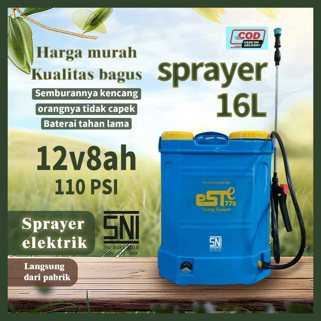 Jual SPRAYER ELEKTRIK ESTE779-16 LITER SNI Alat Semprot Tanaman ...
