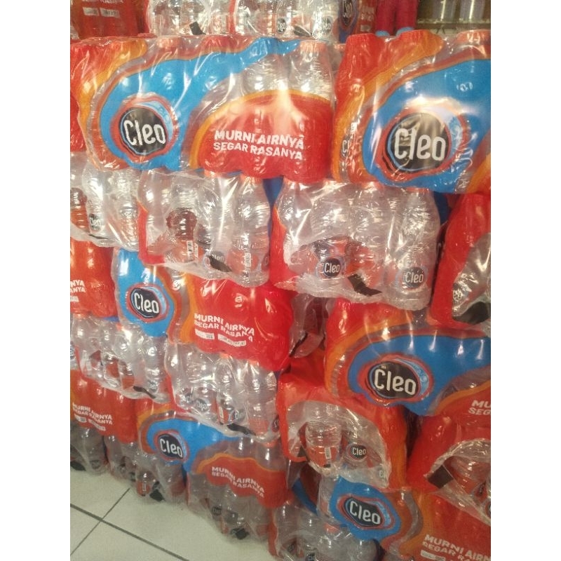 Jual CLEO AIR MINERAL 220ml isi 24 botol | Shopee Indonesia