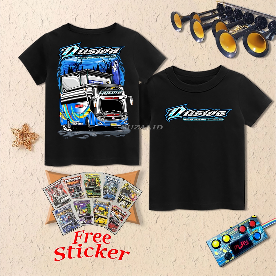 Jual Kaos Bus QUSWA Jetbus 5 DEPAN BELAKANG Baju Vektor Bus Mania Anak Laki Laki Bus Telolet 1 ...