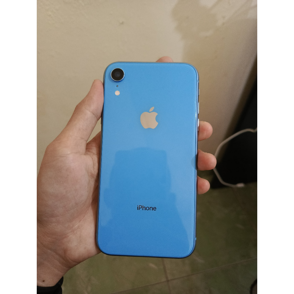 Jual Iph0ne XR warna biru mulus | Shopee Indonesia