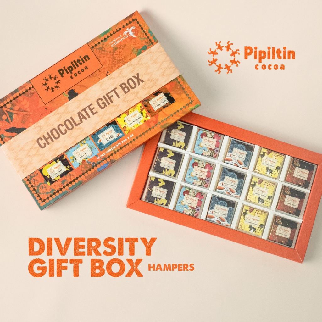 Jual Pipiltin Cocoa Chocolate - Chocolate Gift Box Diversity 15 x 5gr ...