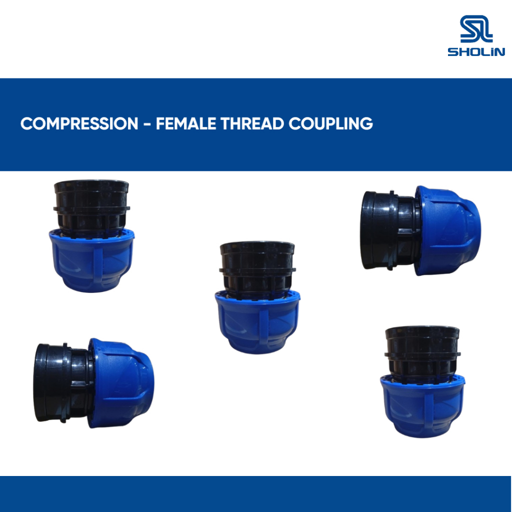 Jual FITTING - COMPRESSION (FEMALE THREAD COUPLING) | Shopee Indonesia